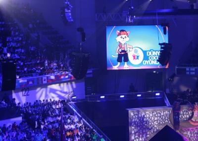 China P3.9 High Density Indoor LED Video Wall Advertising Full Color SMD Video LED Display For Stage Backdrop for sale