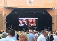 China Outdoor Ultra Slim Full Color LED Display P4 P5 P6 LED Screen for Concert for sale