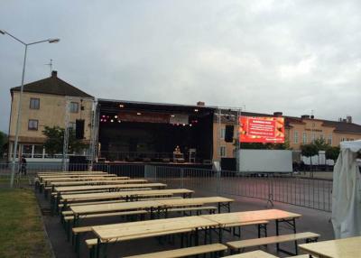 China P6 P8 Outdoor Stadium LED Display Slim LED Display Rental High Brightness for sale