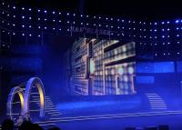 China Stage Super Thin Hanging System P4 Full Color LED Display Screen for sale