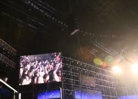 China P3.9 Slim Hanging Bar LED Display LED Video Wall Hire For Entertainment Wedding for sale