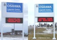 China Double Side High Brightness Advertising Screen Display 7000nits Epistar Led Chip for sale