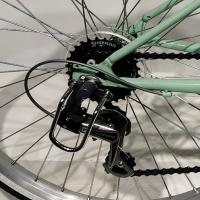 China Women bicycle 24 Inch SHIMANO 6 Speed Eco Friendly Baking Paint Lady City Bike for sale