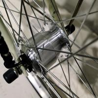 China Red / Ink Blue / Native Silver Aluminum Alloy Ladies Bicycle 24/26 Inch for sale