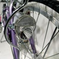 China Purple / Beige / Light Green Vintage Single Speed Ladies Bike 22/24 Inch for sale
