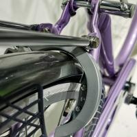 China Purple / Beige / Light Green Vintage Single Speed Ladies Bike 22/24 Inch for sale