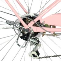 China Aluminium Alloy Women'S 26 Inch Cruiser Bike Pink City Bike 1 Speed for sale