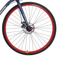China OEM High Carbon Steel 700C Road Bicycle 21 Speed Mountain Bike for sale