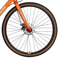 China Orange Aluminium Alloy Road 700 Bike 21 Gear Cycle MTB for sale
