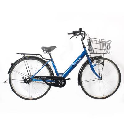 China Ordinary Pedal 26 Inch Ladies Bike Shimano Retro Bike With Basket for sale