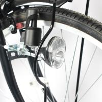 China 26 Inch City Commuter Bike Single Speed Urban Bicycle With Steel Basket for sale