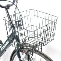 China 26 Inch City Commuter Bike Single Speed Urban Bicycle With Steel Basket for sale