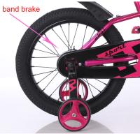 China 20 Inch Aluminium Kids Bike With Pedal Brakes One Speed for sale