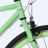 China Adult Carbon Steel Frame SHIMANO Six Speed 700c Mountain Bike Road Bike for sale