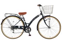 China Alu Alloy Women'S 26 Inch Cruiser Bike With Basket And Gears for sale