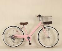 China 27 Inch Women'S Steel City Bikes With Aluminum Alloy Rim for sale