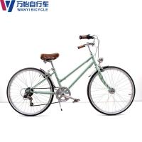 China 24 Inch Women'S Beach Cruiser Bike With Gears Six Speed for sale