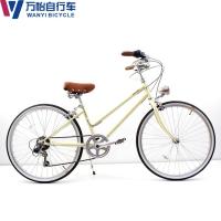China 24 Inch Women'S Beach Cruiser Bike With Gears Six Speed for sale