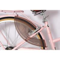 China Flat Handlebar 6 Speed Classic Carbon City Bikes For 160-180cm Riders for sale