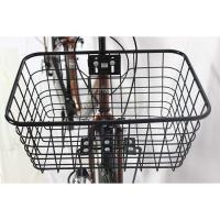 China Puncture Resistant Disc Brake Lightweight Platform City Bike 6 Speed For 160-180cm Riders for sale