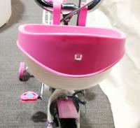 China Heart Shape Pedal Childrens Training Wheel Bikes 16 Inch Balance Bike Pink for sale