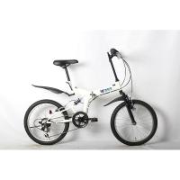 China Shock Absorption Folding Commuter Bicycle 20 Inch Six Speed Folding Exercise Bike for sale
