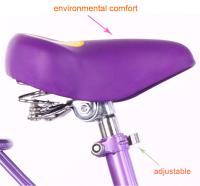 China NO Foldable Childrens Training Wheel Bikes Purple 16 Inch Kids Bike OEM for sale