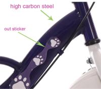China OEM Single Speed Childrens Training Wheel Bikes 12 Inch Pedal Bike for sale