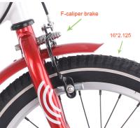 China 16 Inch Childrens Training Wheel Bikes 4 Wheel OEM for sale