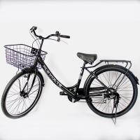 China Adults Carbon City Bikes 24 Inch Classic Retro Bicycles Six Speed for sale