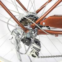 China OEM Lady Classic Retro Carbon City Bikes Womens Vintage Bike With Basket for sale