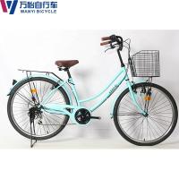 China OEM Women'S Single Gear Bike Vintage Style Cruiser Bikes 26'' for sale