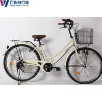 China OEM Women'S Single Gear Bike Vintage Style Cruiser Bikes 26'' for sale