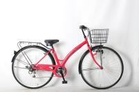 China 27 Inch Ladies Urban City Bicycles Adults Six Speed City Bike OEM ODM for sale