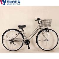 China 27 Inch Adult Urban City Bicycles Six Speed Shimano Frame Steel Road Bike for sale