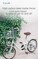 China Customized OEM 6 Speed 20 Inch City Bike With Caliper Brake for sale