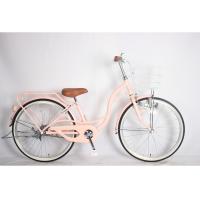 China Single Speed City Commuter Bikes 24 Inch Steel Bike For Women for sale