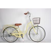 China Single Speed City Commuter Bikes 24 Inch Steel Bike For Women for sale