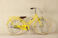 China 26 Inch Steel Frame City Commuter Bikes Single Speed City Bike for sale