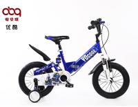 China Adjustable Seat Kids Bike With Coaster Brake 14 Inch Training Wheel Foldable for sale