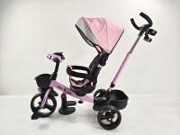 China Red 3-Wheel Child Tricycle With Steel Handlebar And Plastic Seat Baby Carriage for sale