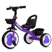 China Coaster Brake 3 Wheel Child Tricycle With Plastic Seat And Magnesium Alloy Frame for sale