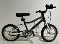 China Kids Steel Frame Coaster Brake Bicycle With 4 Wheels Single Speed And Pneumatic Tires for sale