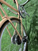 China Hybrid Aluminum City Commuter Bikes With Comfortable Saddle And Slick Tires for sale