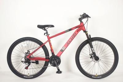 China 21 Speed Adult Mountain Bike Carbon Steel Dual Disc Brake Shimano Tourney for sale