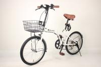 China Comfortable Saddle Lightweight Folding Bicycle Adult Steel Rim For Commuting And Exercise for sale