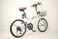 China Comfortable Saddle Lightweight Folding Bicycle Adult Steel Rim For Commuting And Exercise for sale