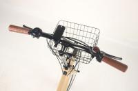 China Steel Rim Carbon Frame Collapsible Road Bike With Comfortable Saddle for sale
