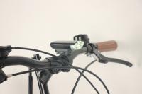 China Steel Rim Carbon Frame Collapsible Road Bike With Comfortable Saddle for sale