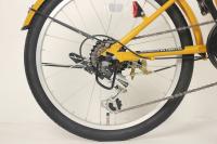 China Lightest Steel Fork 20Inch Folding Road Bike With Aluminum Alloy Rim Material for sale